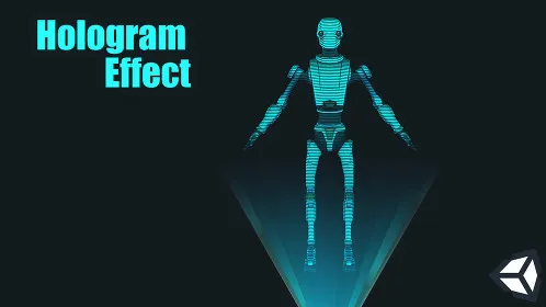Hologram Effect in Unity - Thumbnail