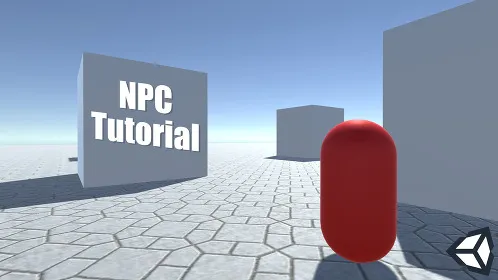 Create an NPC that Follows the Player in Unity - Thumbnail