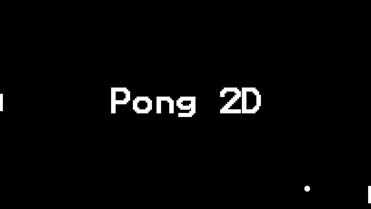 Pong 2D | Spel | Sharp Coder Blog