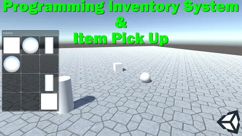 Coding a Simple Inventory System With UI Drag and Drop in Unity - Thumbnail