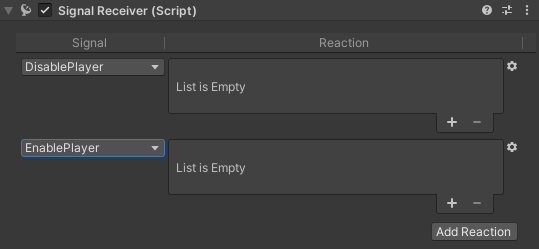 Unity Timeline Signal Add Reaction